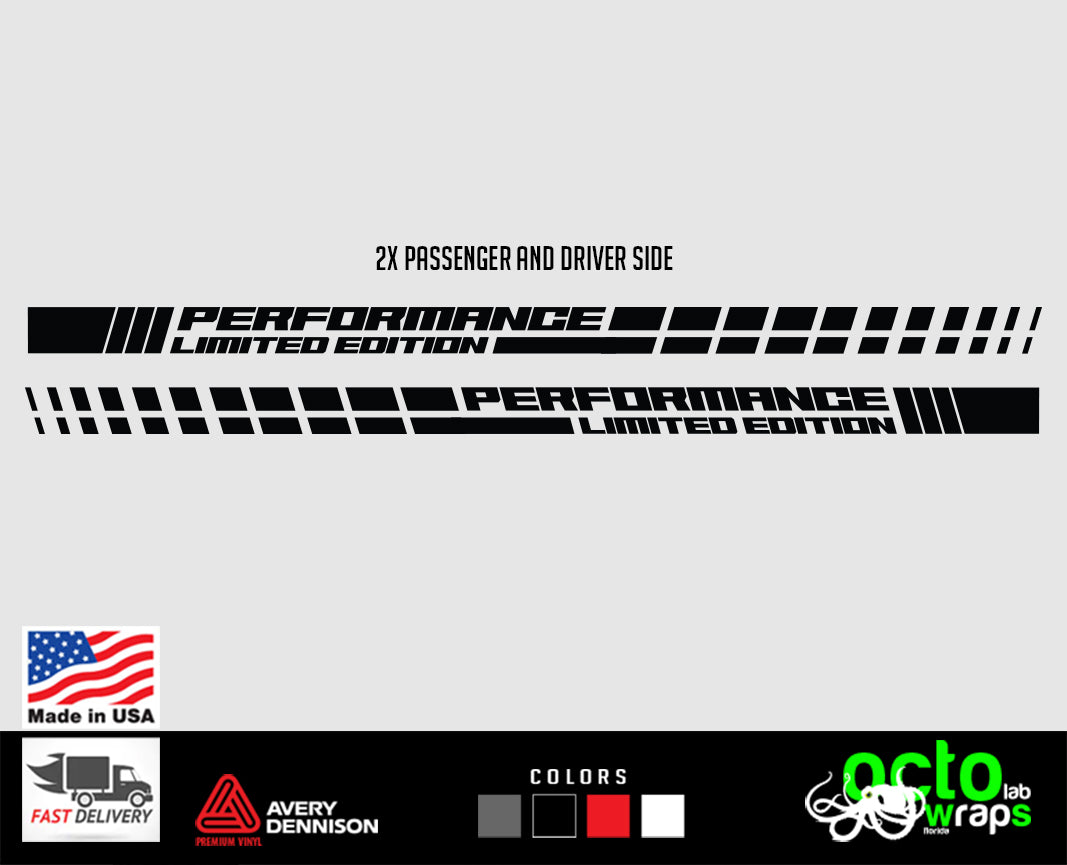 Tesla model Y edition rocker stripes decal stickers – Octo Lab Stickers