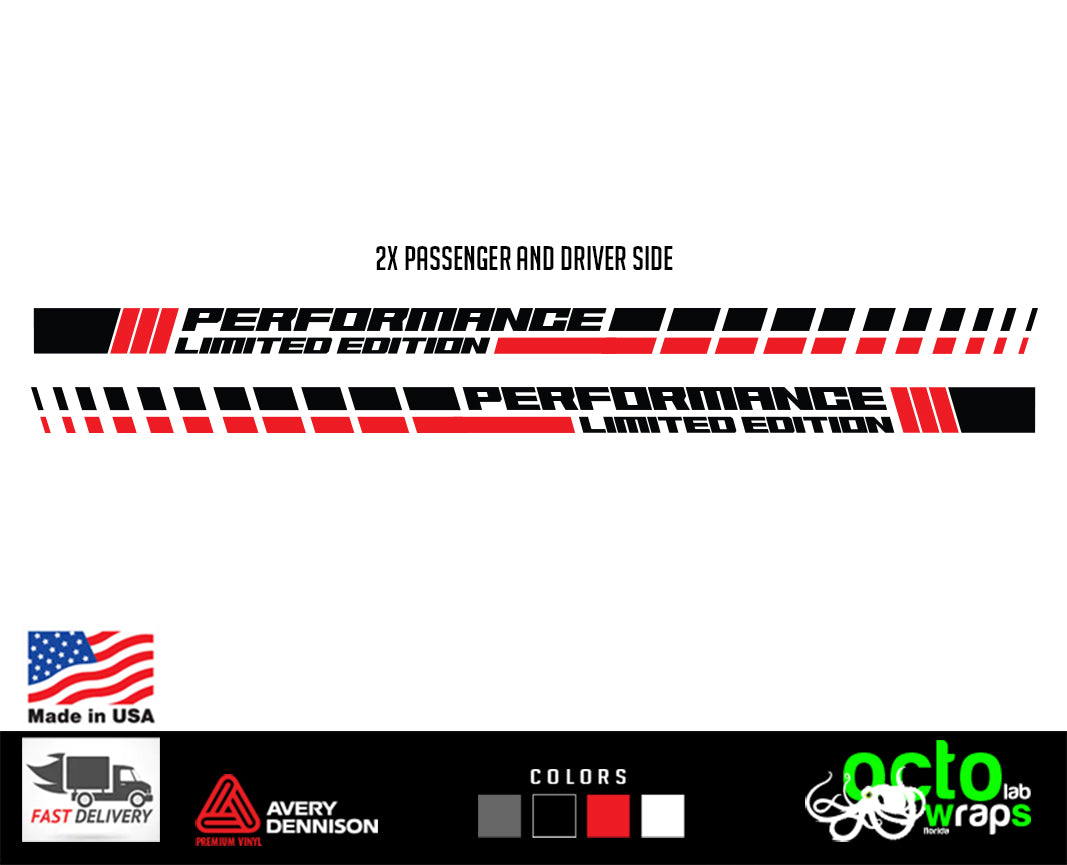 Tesla model Y edition rocker stripes decal stickers – Octo Lab Stickers