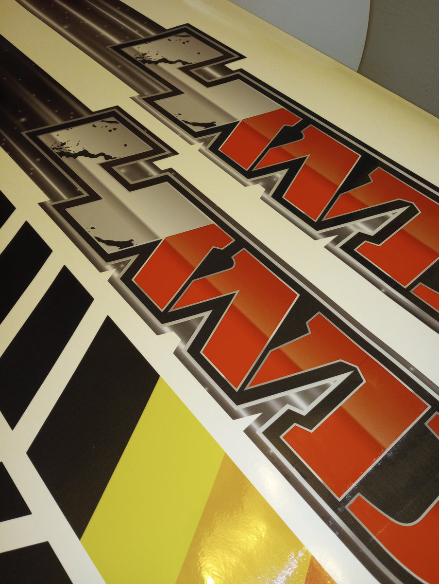 Toyota 4Runner 4WD Off Road rocker stripes doors decal stickers – Octo ...