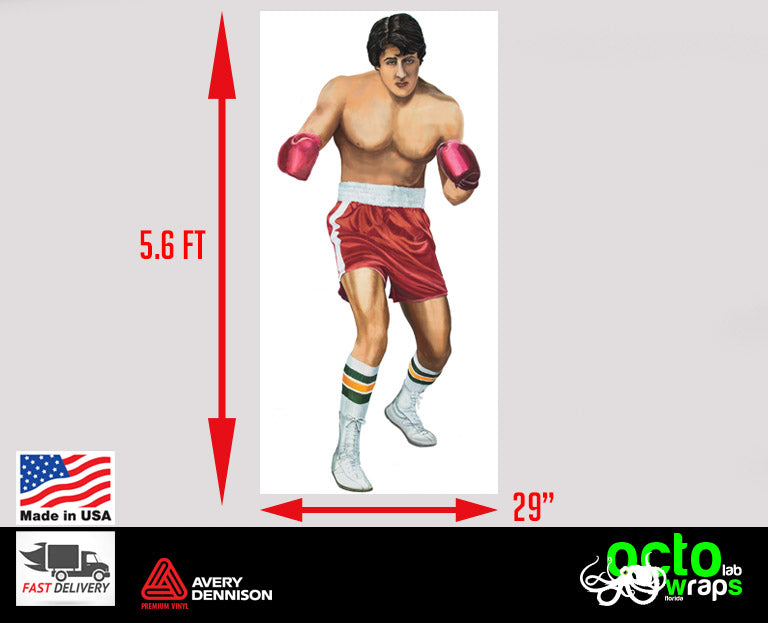 ROCKY 1 WALL sticker – Octo Lab Stickers