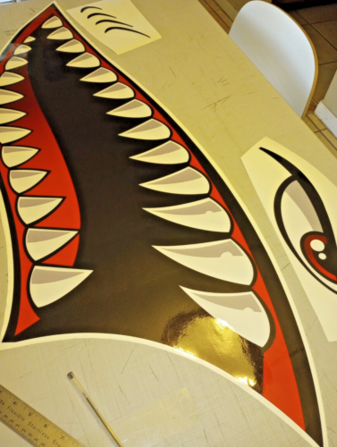 Mazda Miata MX5 SHARK ATTACK side emblem rocker stripes decal sticker ...